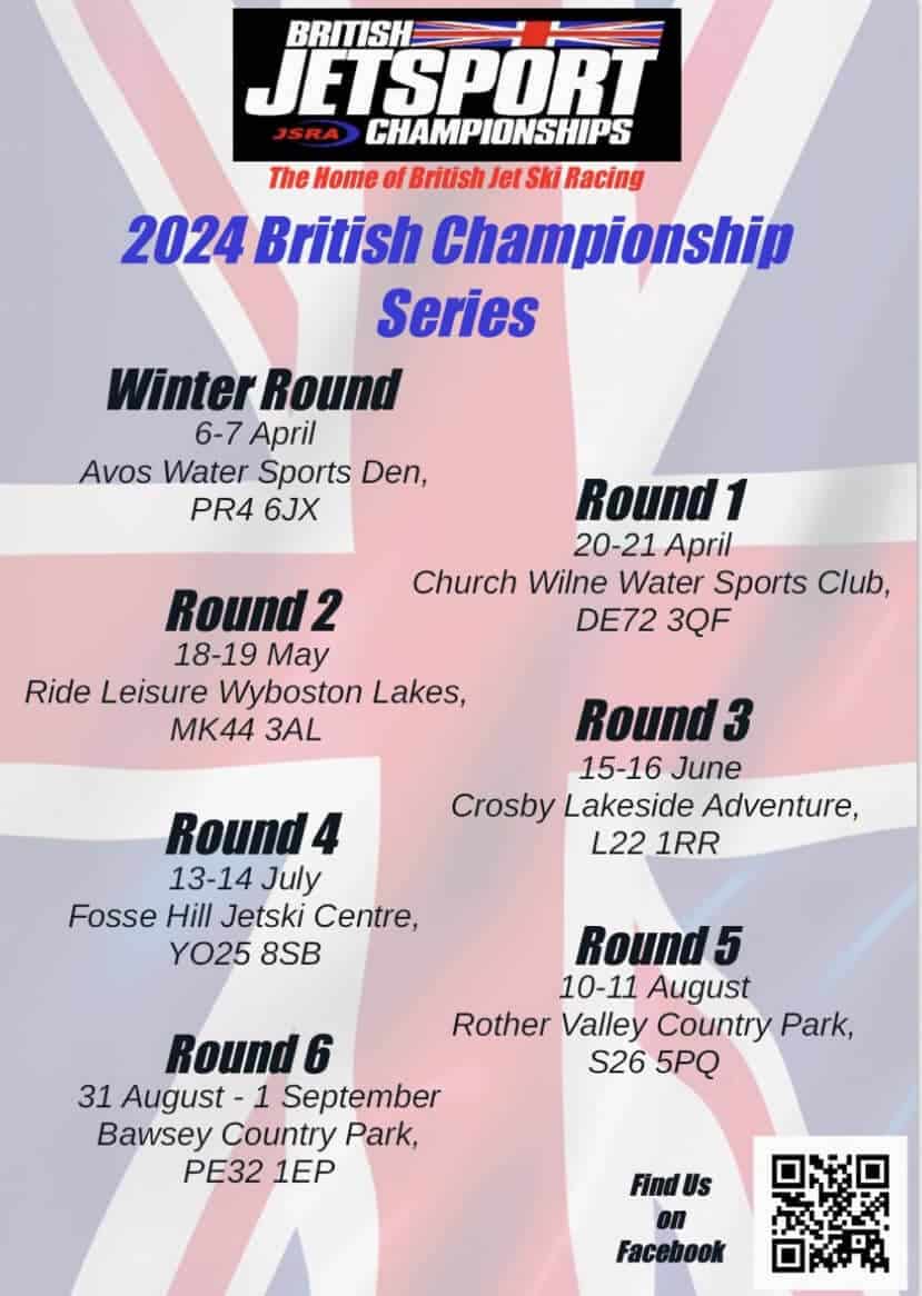 2024 JSRA Race Calendar - JSRA